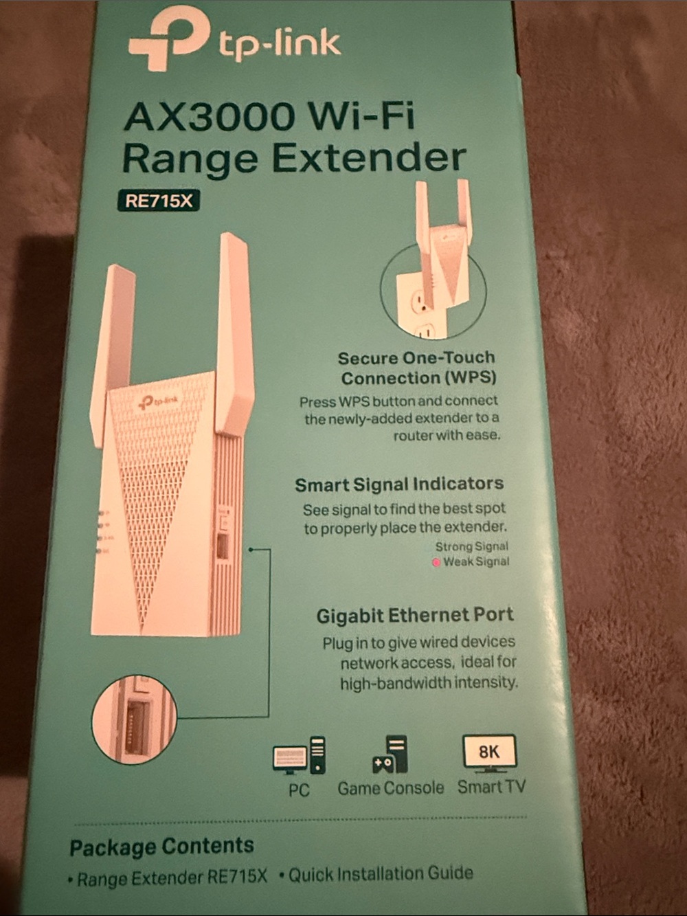 TP-Link | Networking | Tplink Ax300 Wifi 6 Dual Band Range Extender ...
